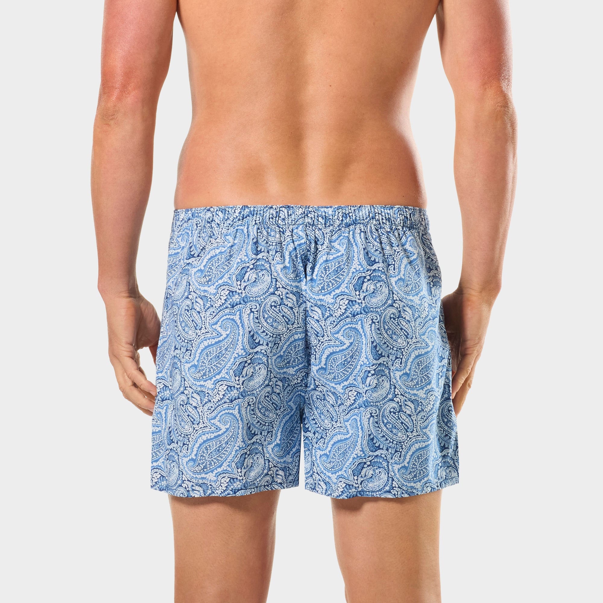Mens Paisley Hero Bamboo Boxer Shorts