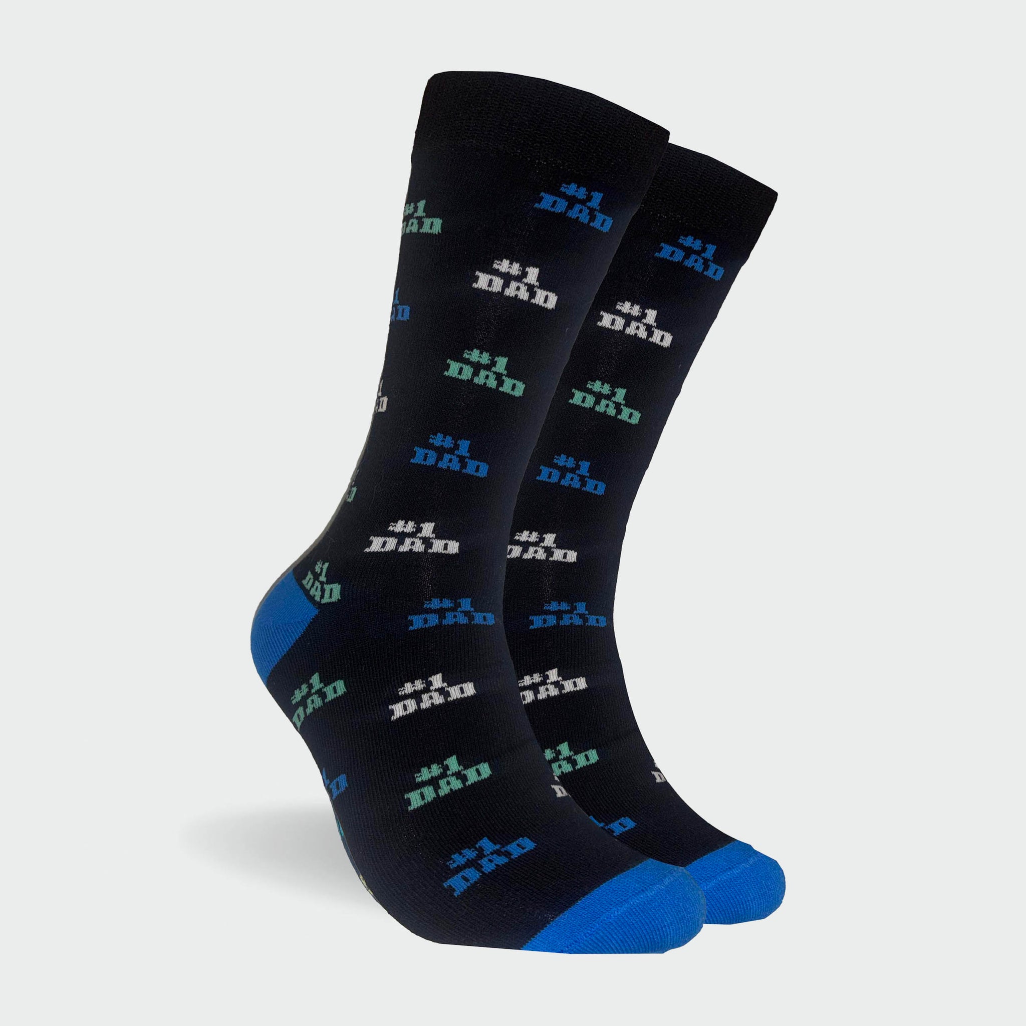 Mitchdowd Mens Socks in Number 1 Dad's Novelty Print